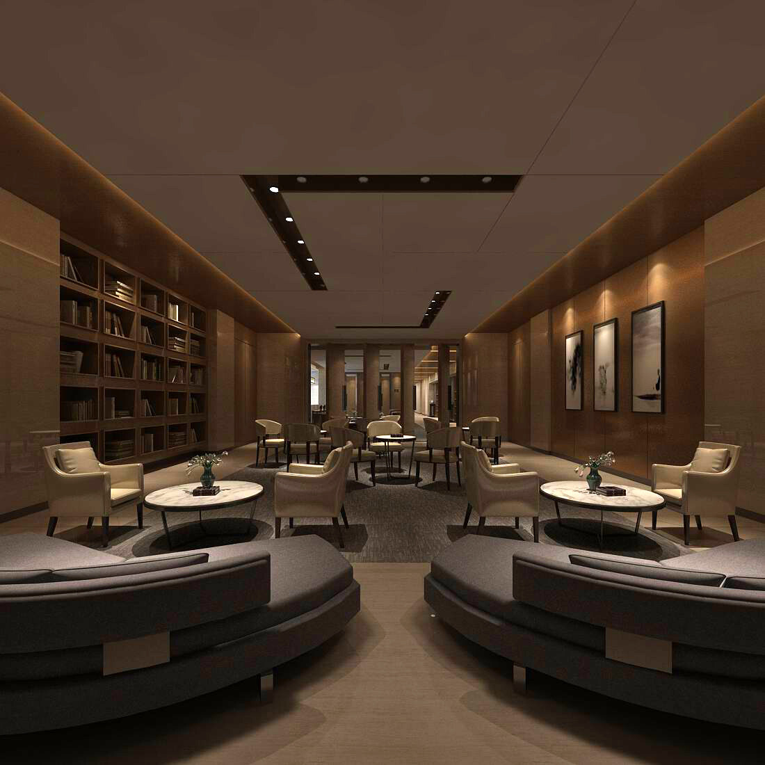 ArtStation - office reception hall design complete 10 | Resources