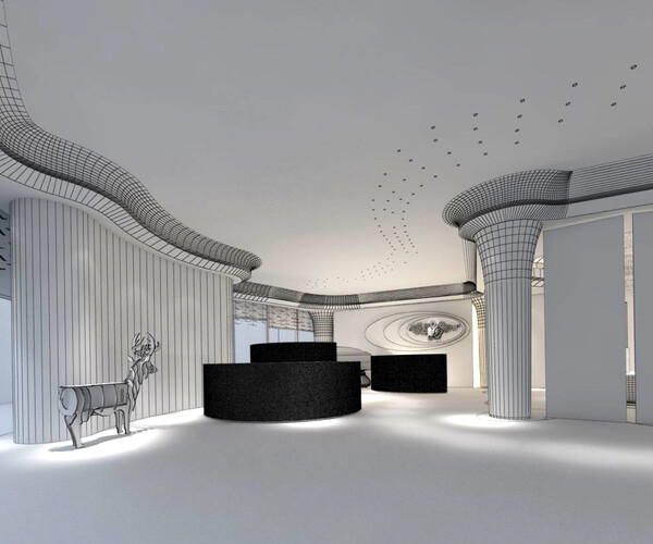 ArtStation - private club space design complete 01 | Resources