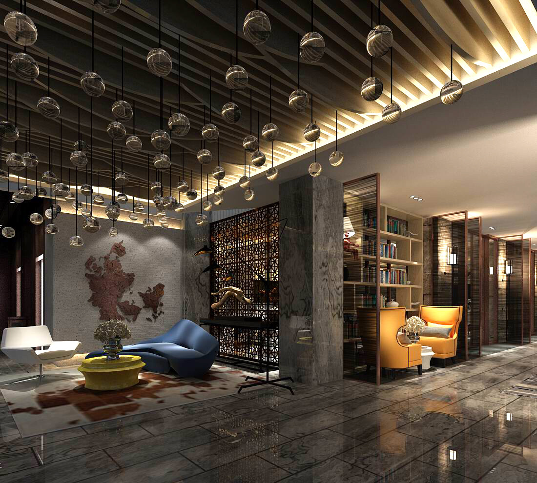 ArtStation - private club space design complete 02 | Resources