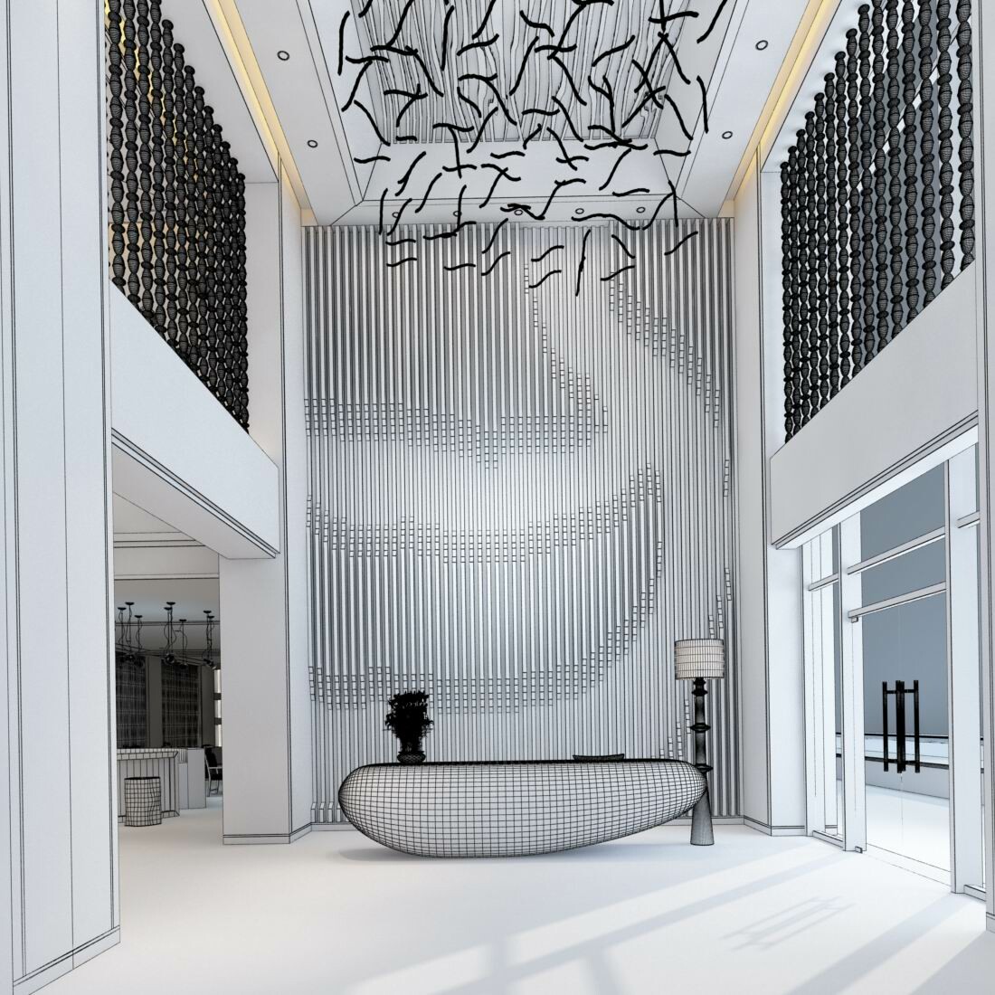 ArtStation - private club space design complete 04 | Resources