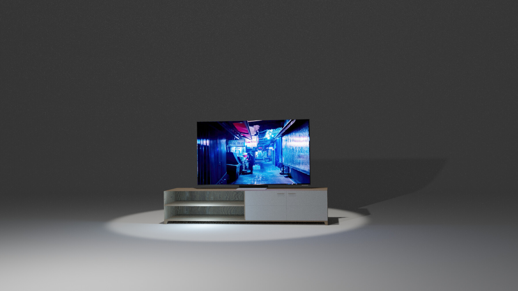 ArtStation - TV Stand Model 3D 2021 | Resources