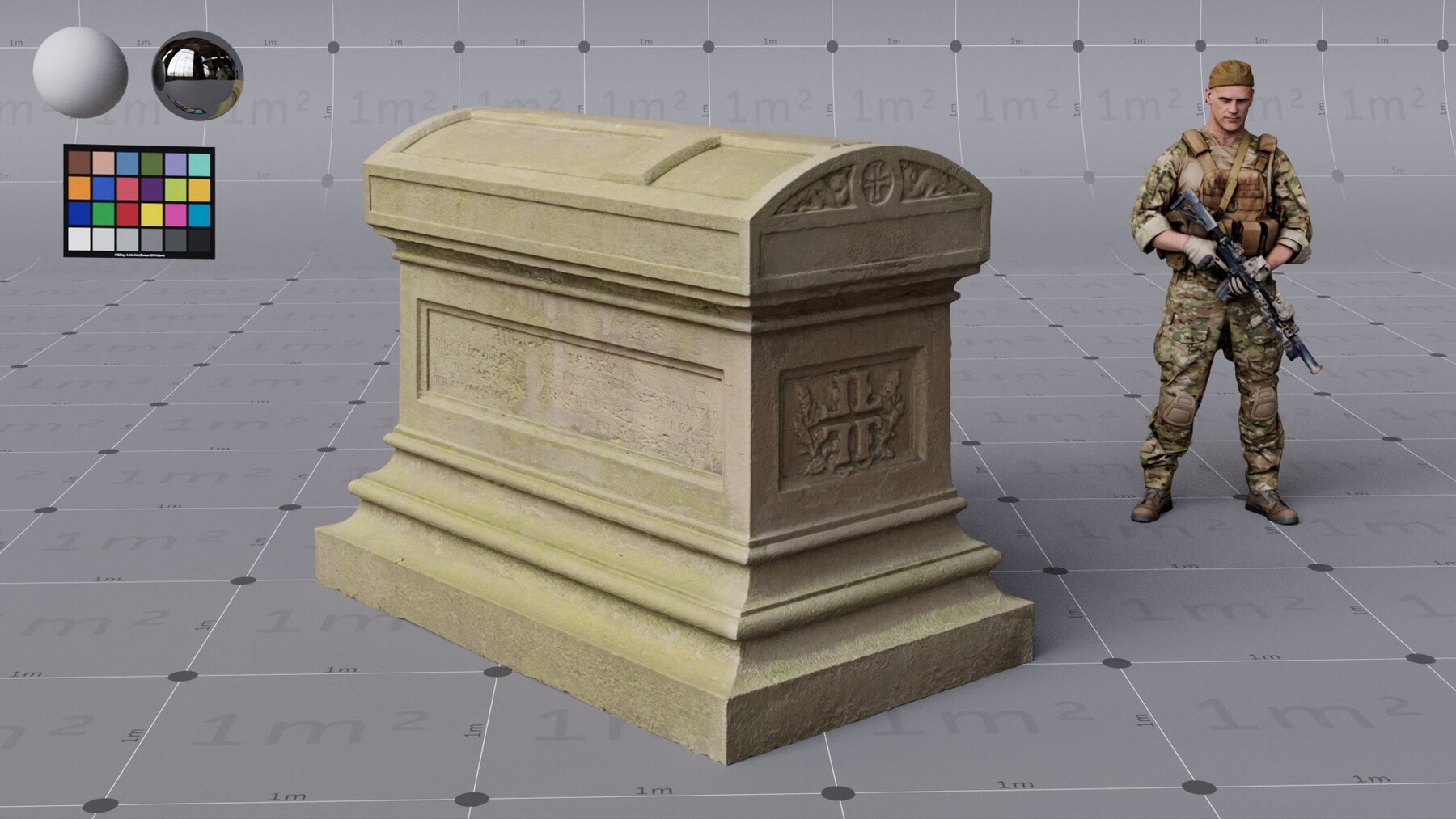 ArtStation - Graveyard Coffin - high quality, render ready - 4K PBR ...