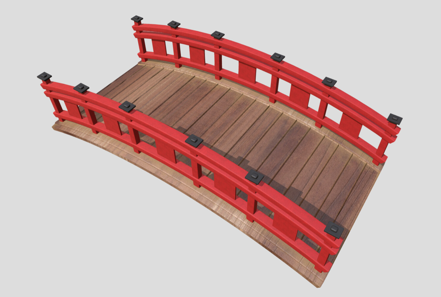 ArtStation - Japanese Bridge | Game Assets