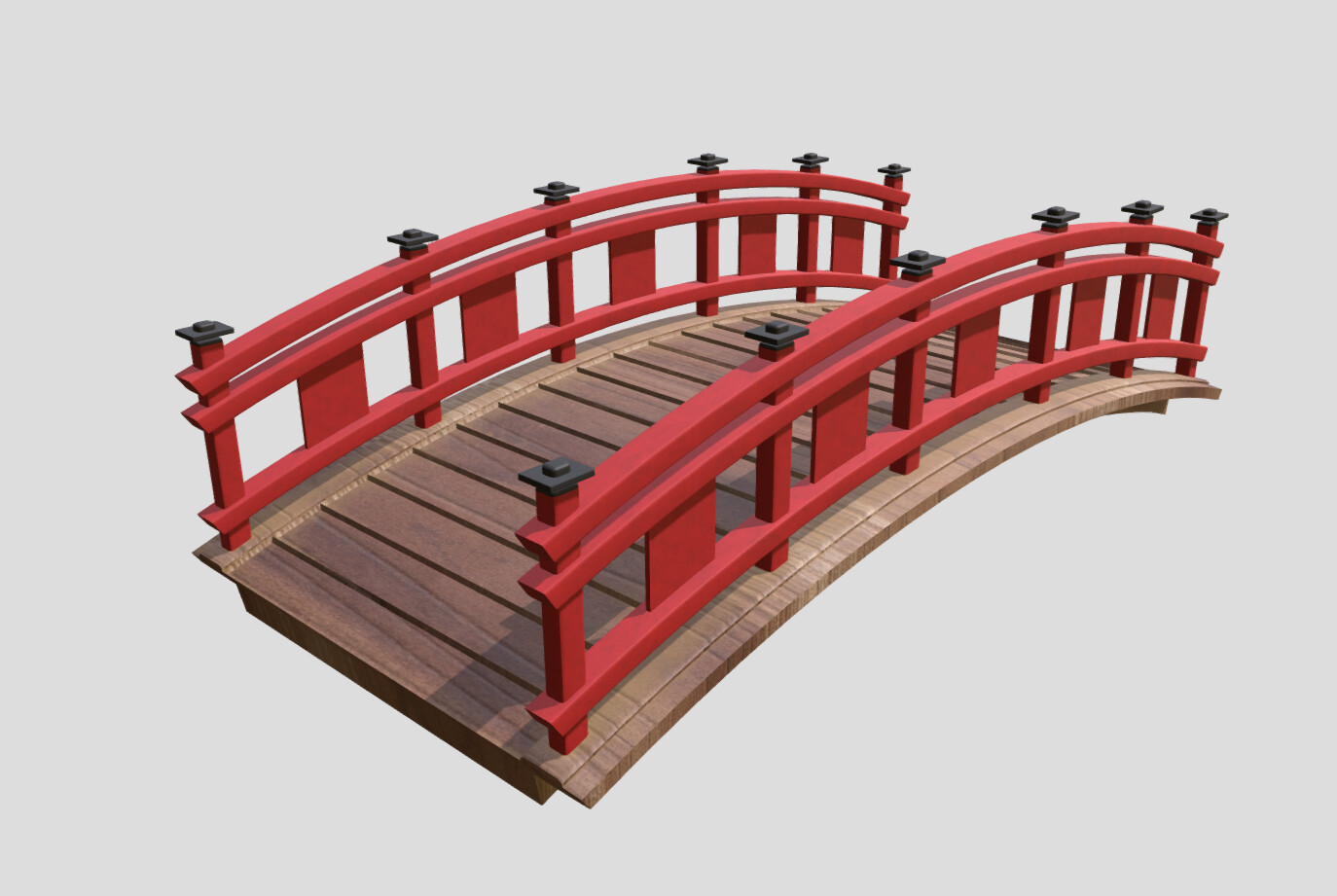 ArtStation - Japanese Bridge | Game Assets