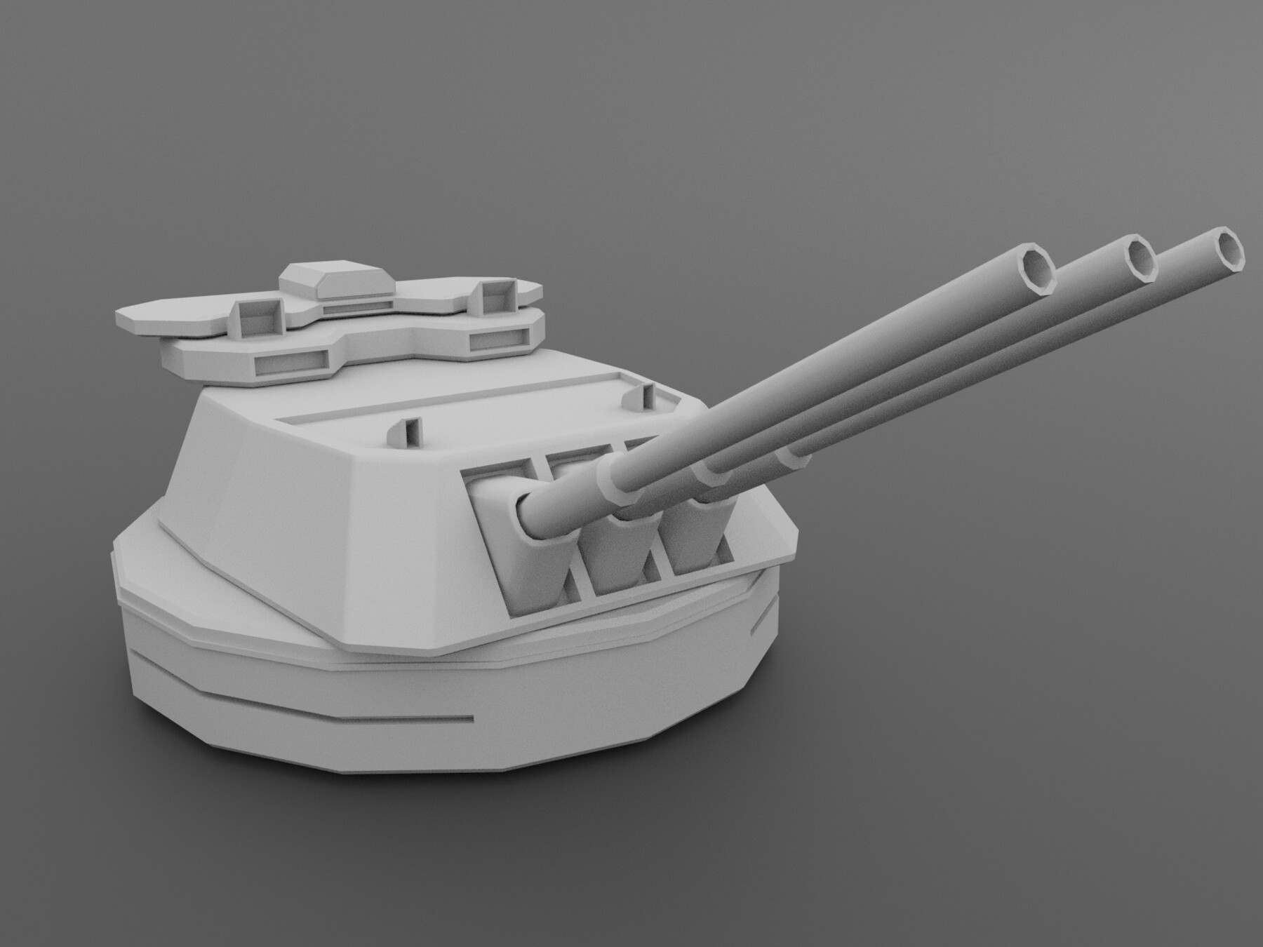 ArtStation - Naval Turret Collection | Resources