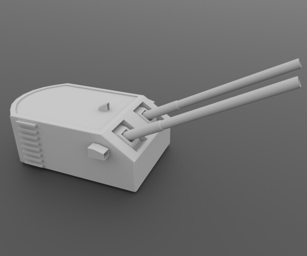 ArtStation - Naval Turret Collection | Resources