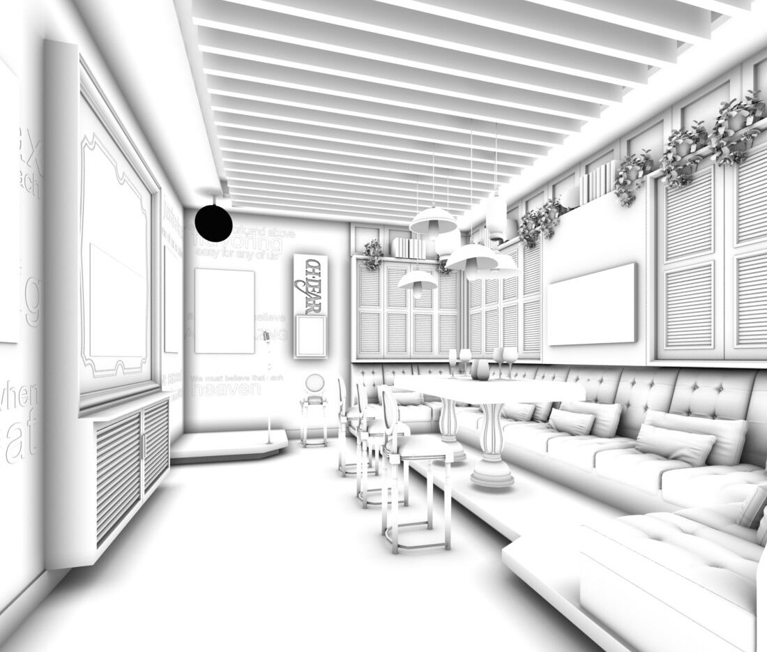 ArtStation - Disco bar KTV Entertainment Night club Stage A07 | Resources