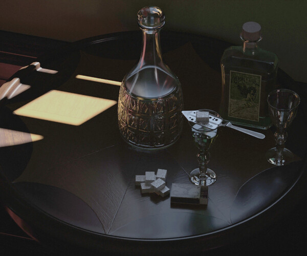 ArtStation - Absinthe Accessories | Resources