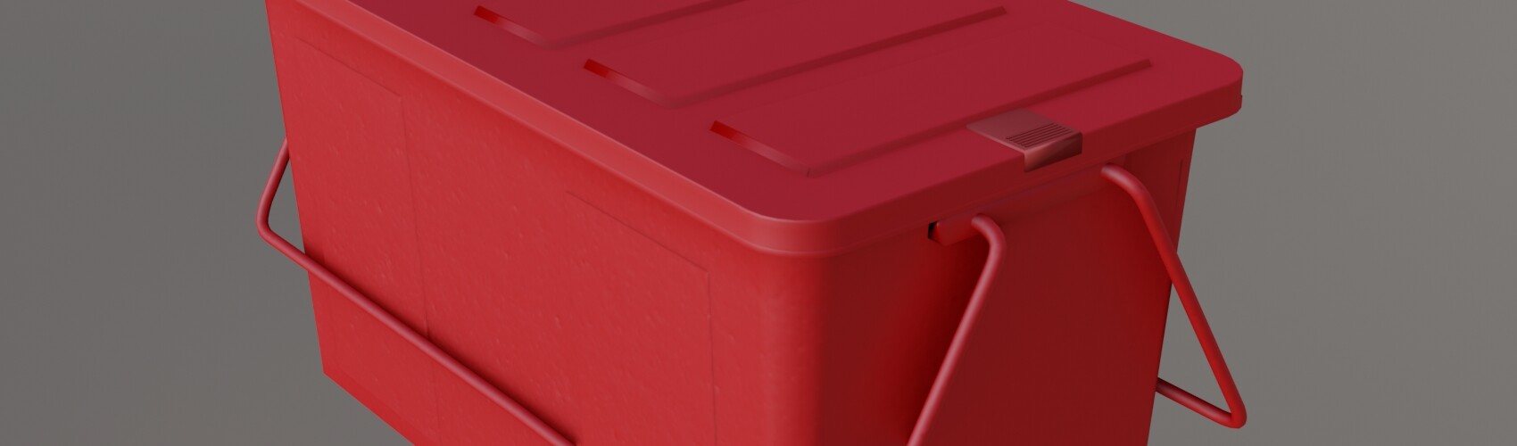 ArtStation - Plastic Box 3D Model | Game Assets