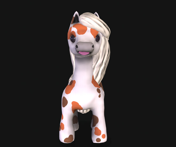 ArtStation - 3D model pony | Game Assets