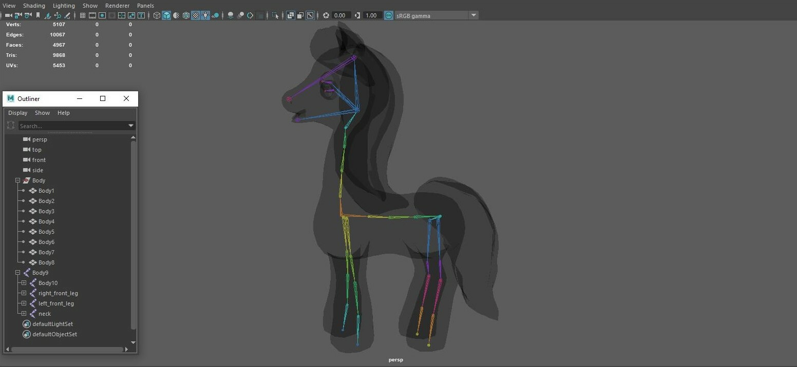 ArtStation - 3D model pony | Game Assets