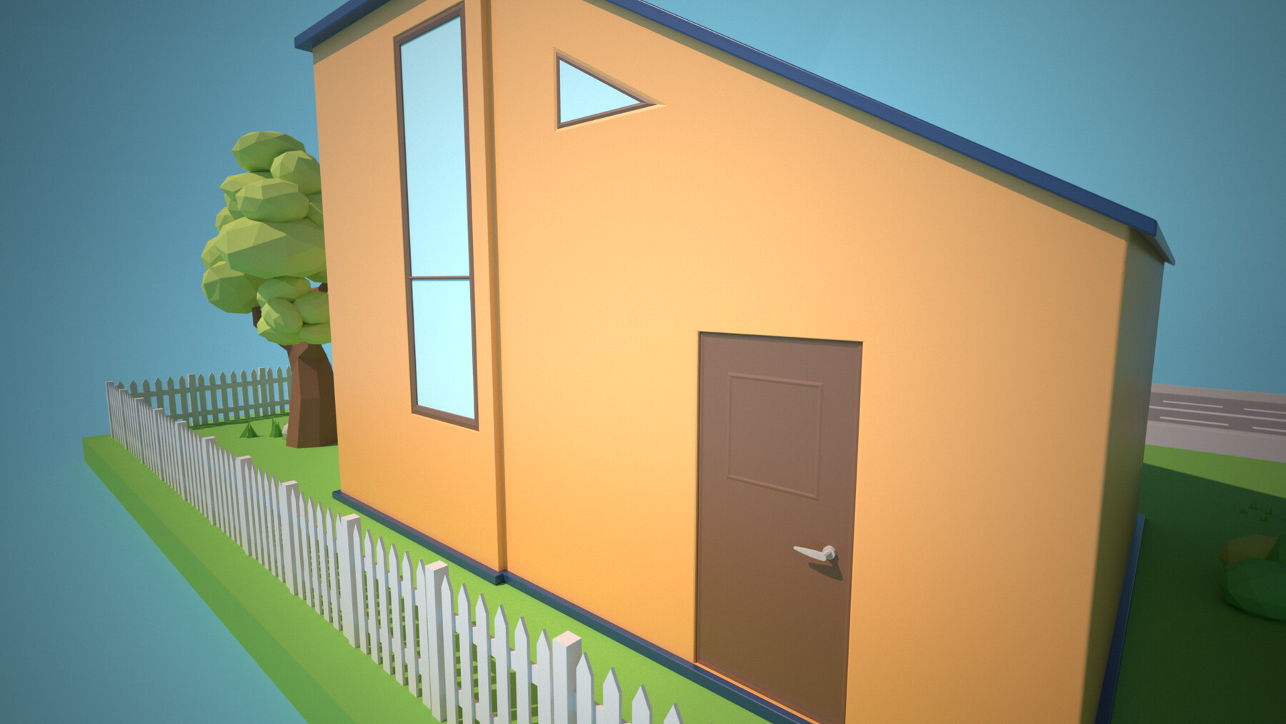 ArtStation - Cartoon Style House | Resources
