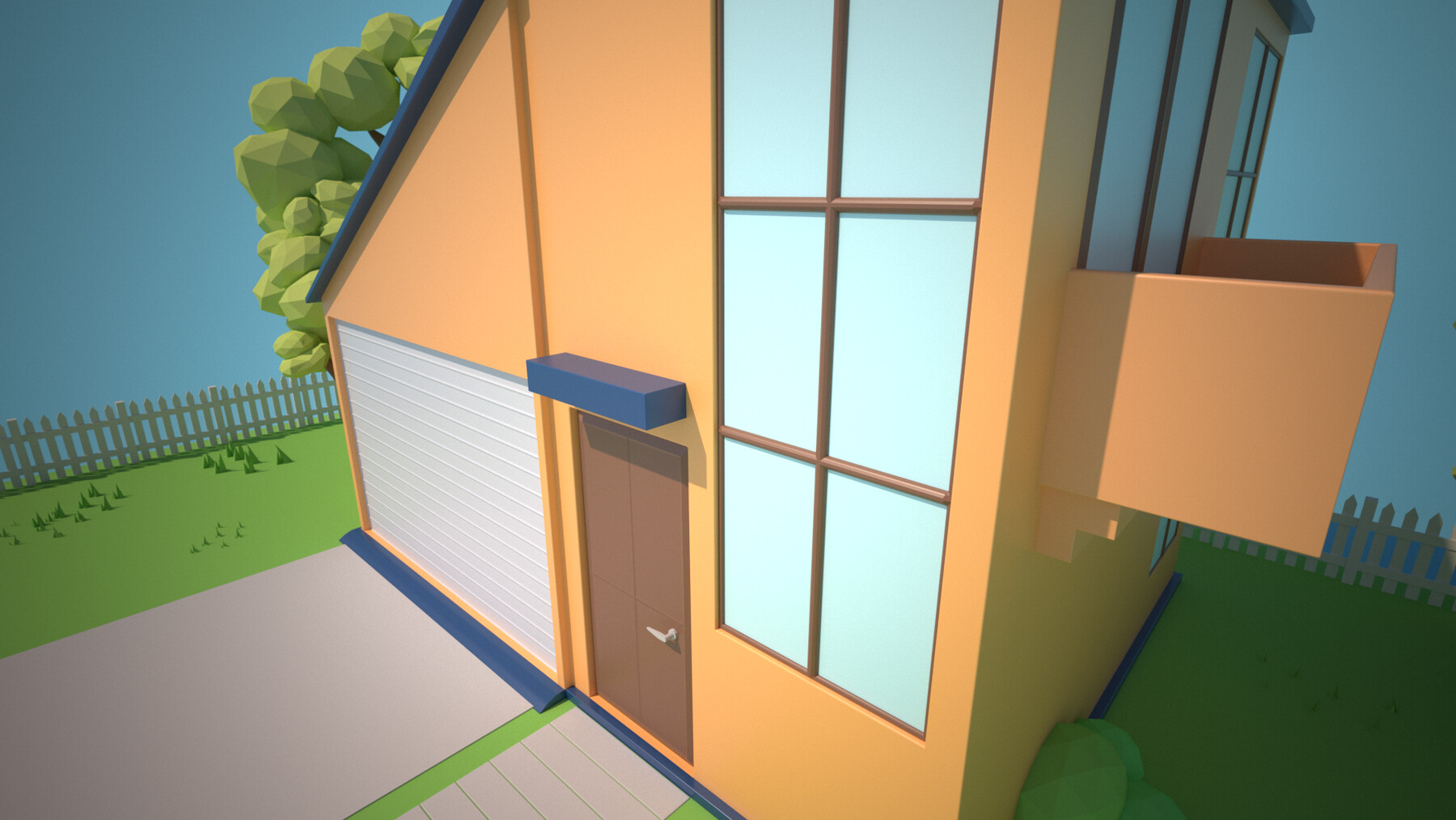 ArtStation - Cartoon Style House | Resources