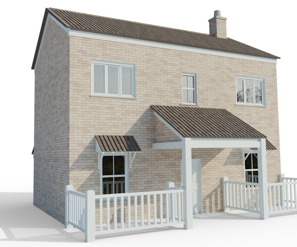 ArtStation - English Housing Modular | Game Assets