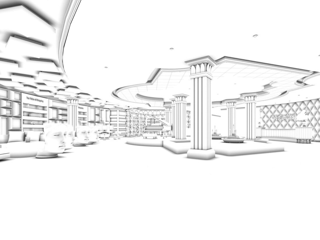 ArtStation - Disco bar KTV Entertainment Night club Stage A036 | Resources