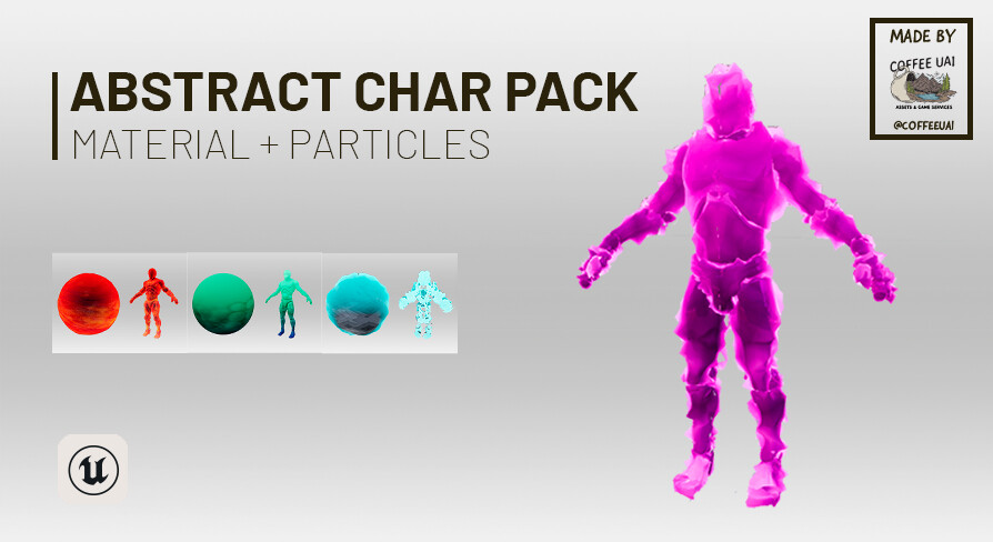 ArtStation - Abstract Character Package | Game Assets
