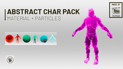 ArtStation - Abstract Character Package | Game Assets