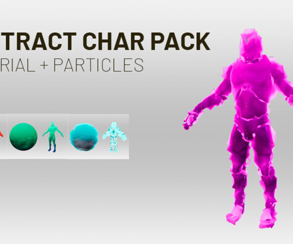 ArtStation - Abstract Character Package | Game Assets