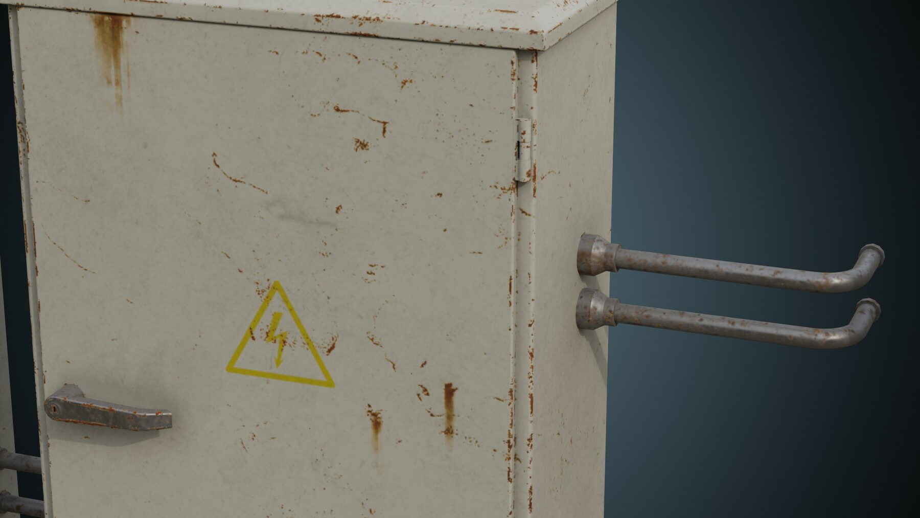 ArtStation - Utility Box 1B | Game Assets
