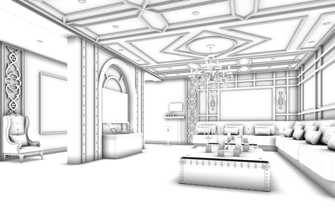 ArtStation - Disco bar KTV Entertainment Night club Stage A062 | Resources