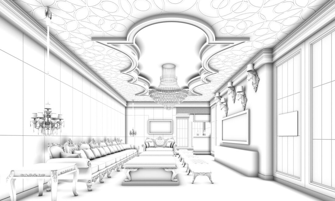 ArtStation - Disco bar KTV Entertainment Night club Stage A083 | Resources