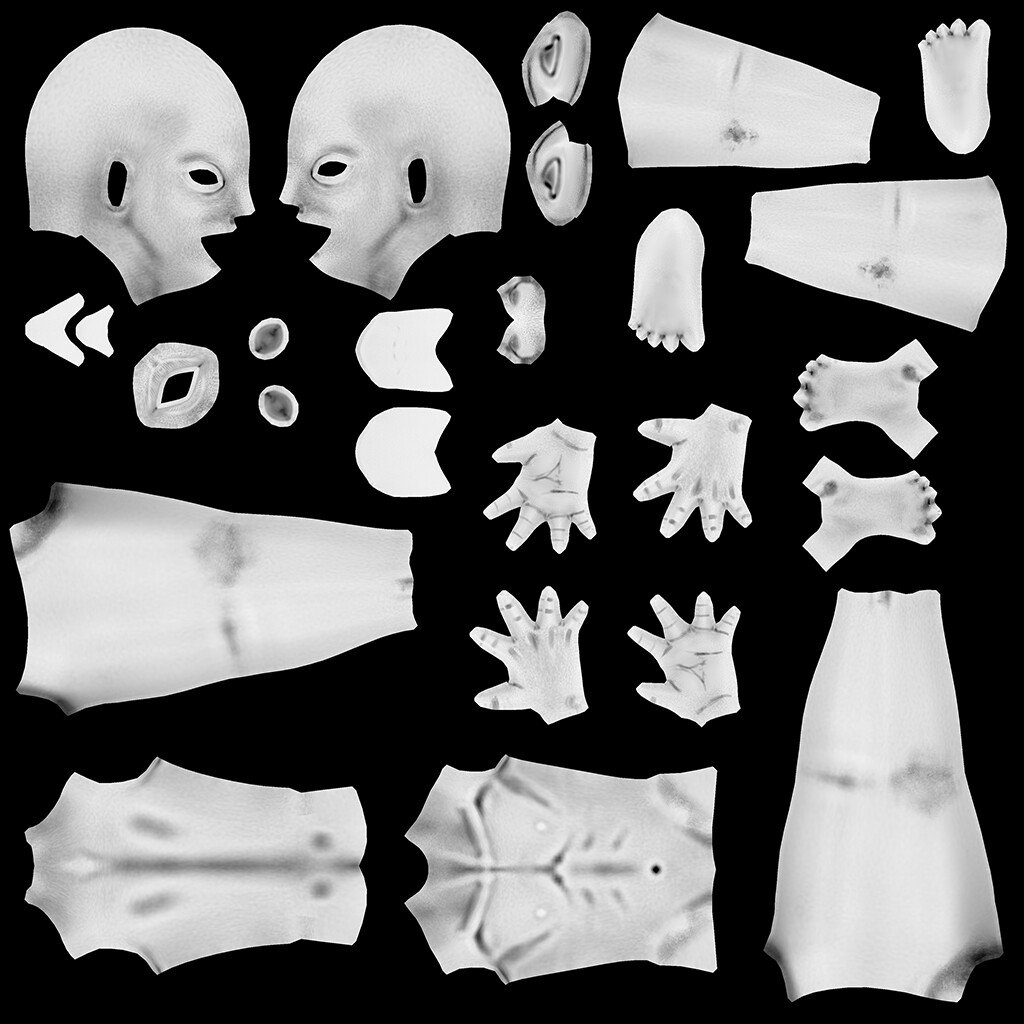 ArtStation - Anime character , ready to rig | Resources