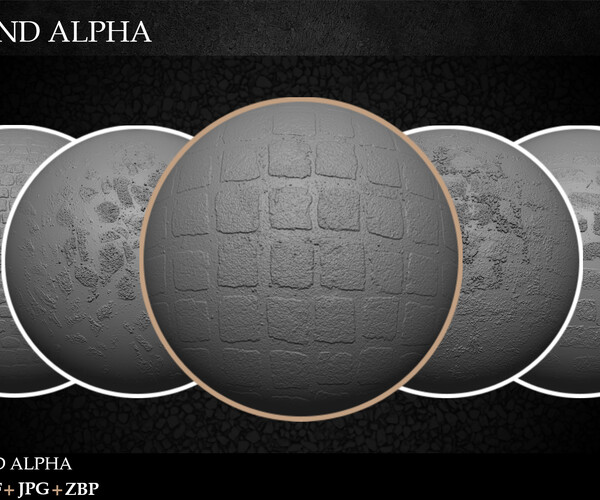ArtStation - 80 Ground Alpha-vol 1 | Brushes