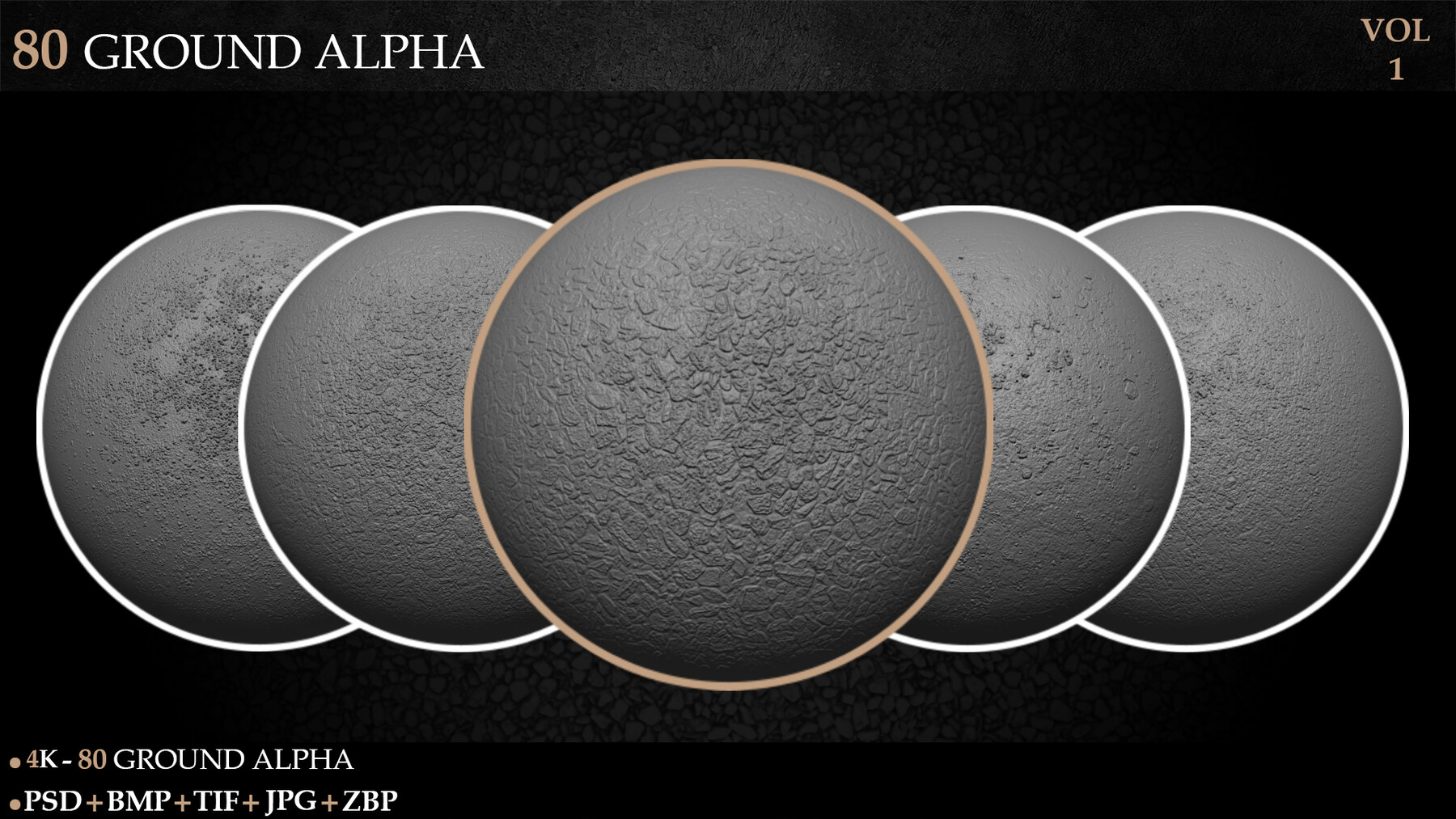 ArtStation - 80 Ground Alpha-vol 1 | Brushes