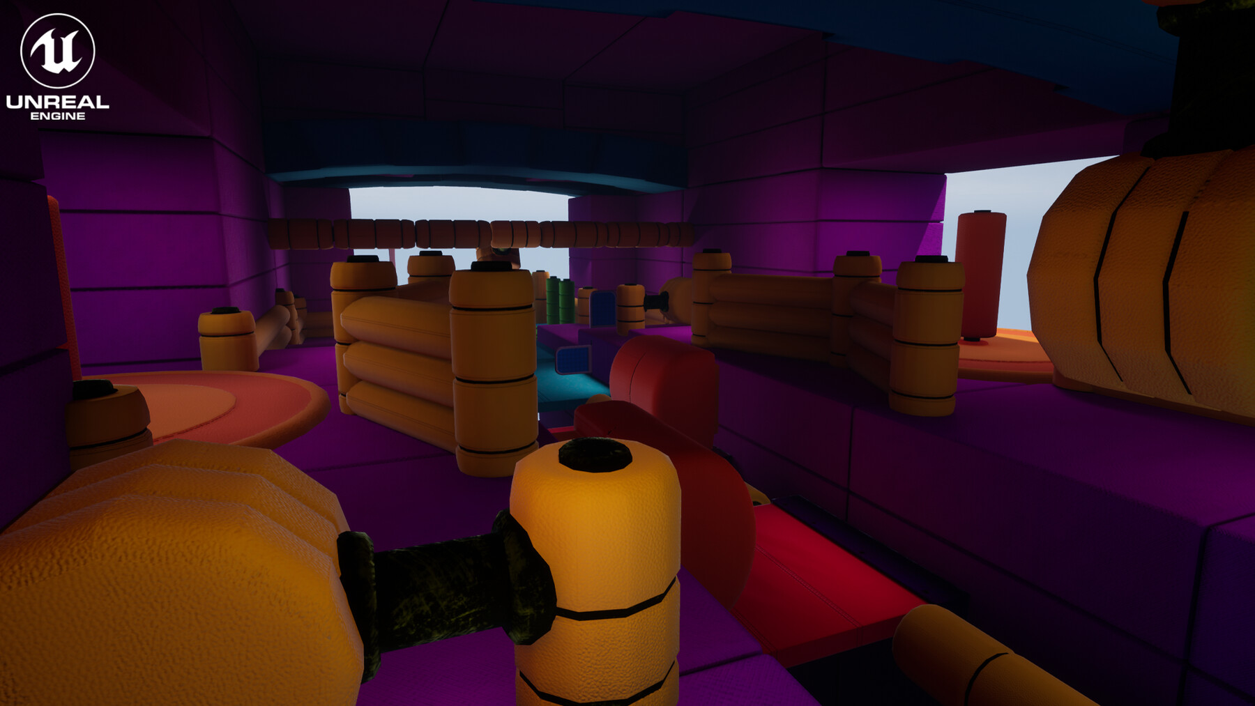 Artstation Fun Obstacle Course Vol 1 For Unreal And Unity Game Assets