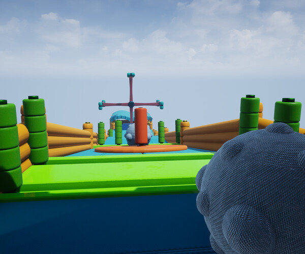 ArtStation - Fun Obstacle Course Vol 1 For Unreal And Unity | Game Assets