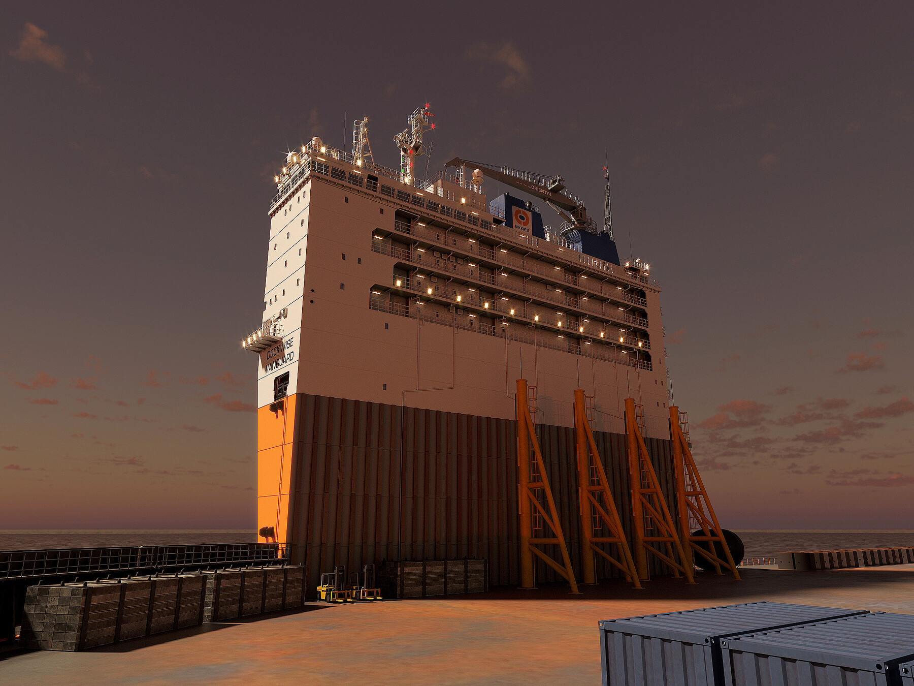 ArtStation - Dockwise Vanguard | Game Assets