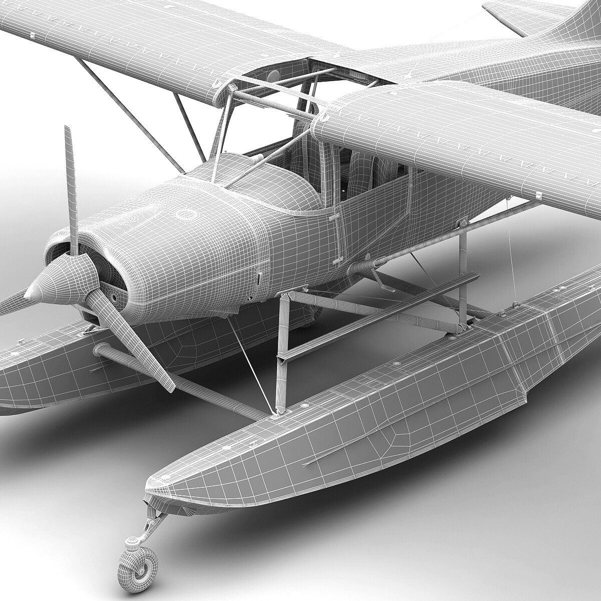 ArtStation - Light Airplane Maule hydroplane interior | Resources