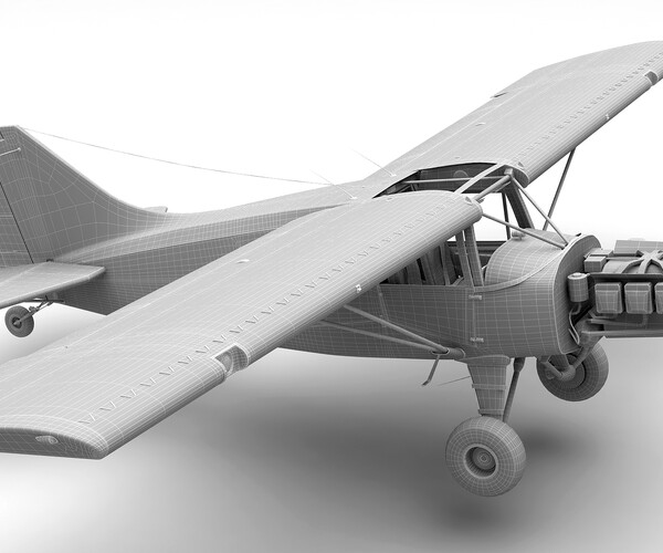 ArtStation - Light Airplane Maule interior | Resources