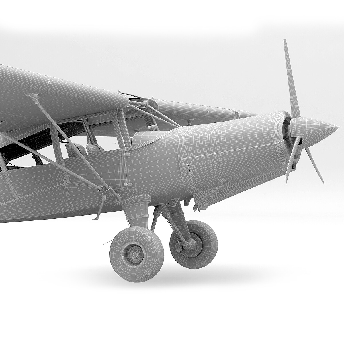 ArtStation - Light Airplane Maule interior | Resources