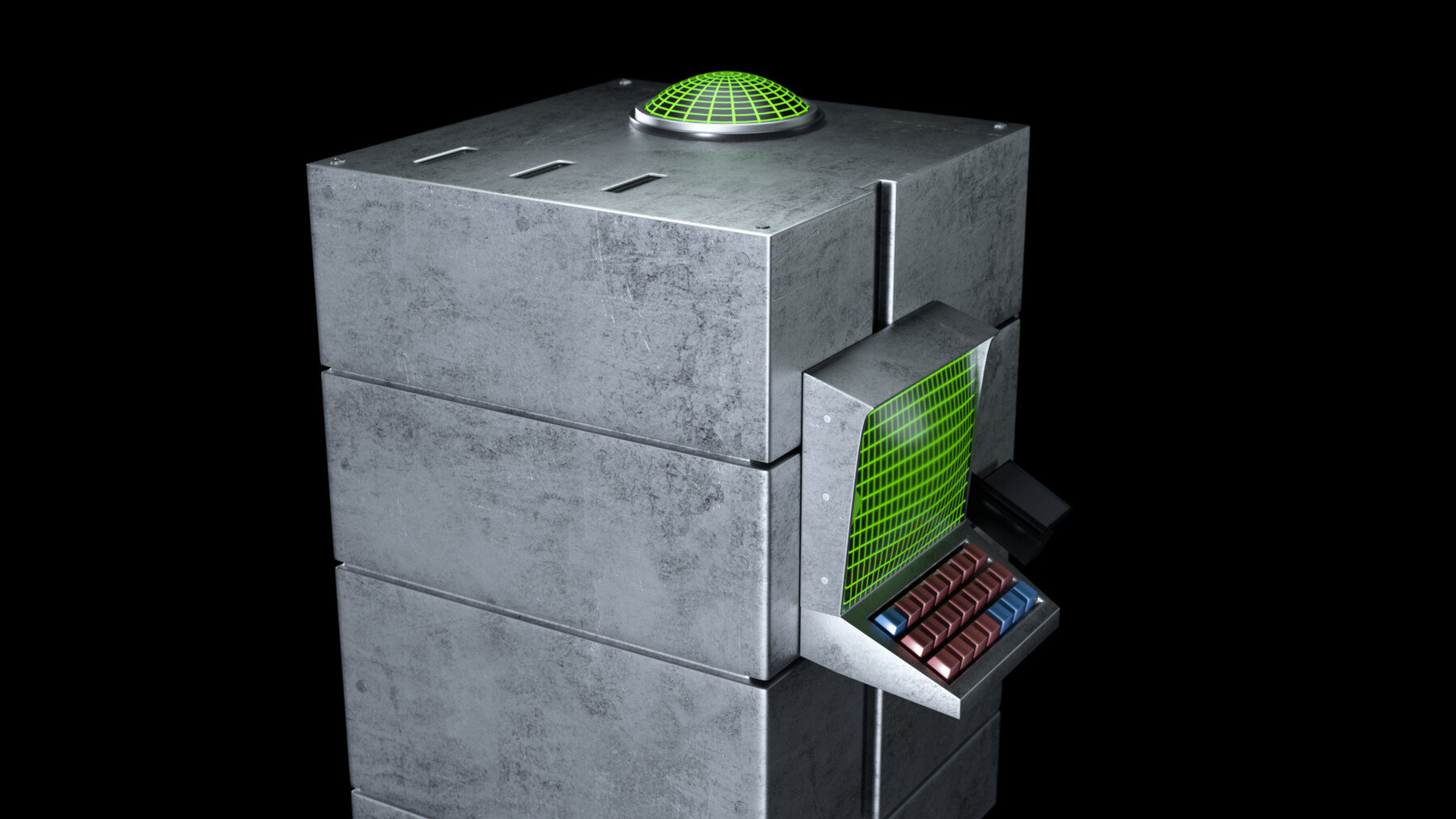 ArtStation - Sci-Fi Personal Computer Terminal | Resources