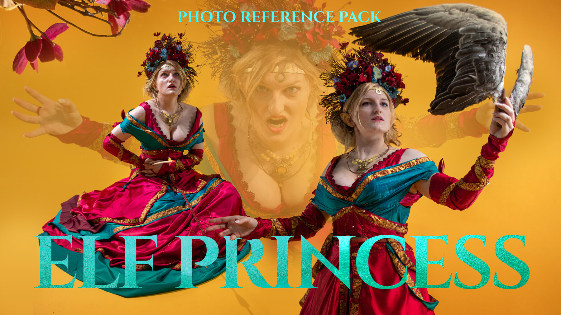 ArtStation - Elf Princess - Reference Photo Pack for Artists 477 JPEGs ...