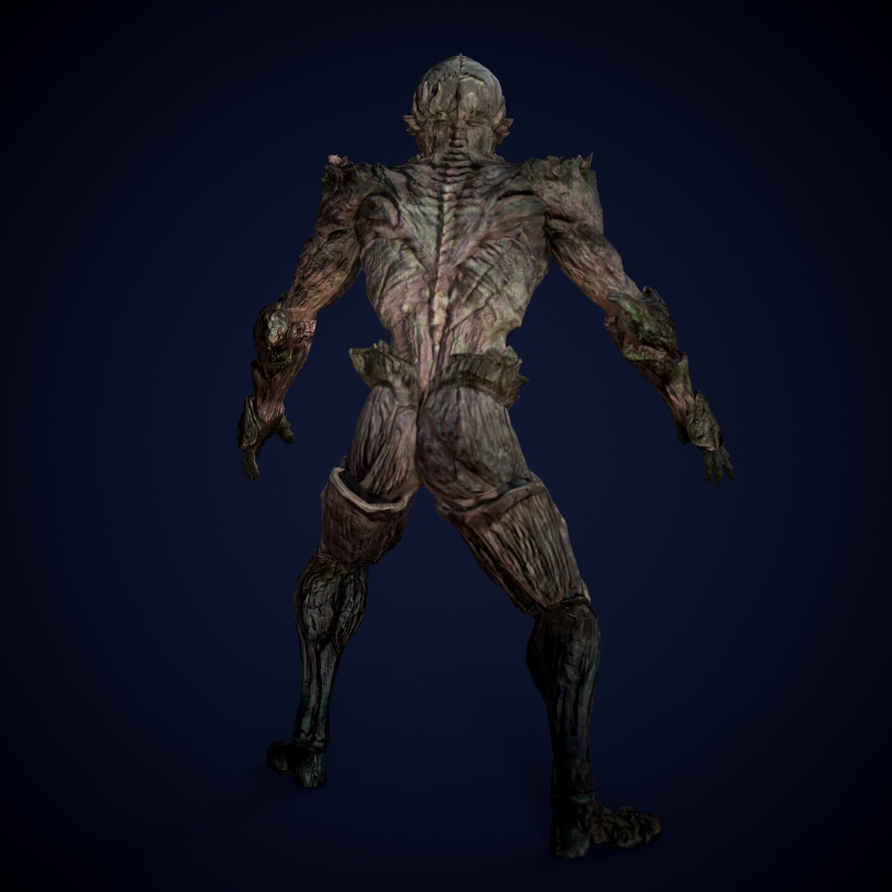 ArtStation - Dryad | Mutant Tree Zombie | Spooky Rigged Character For ...