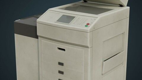 ArtStation - Photocopier 1B | Game Assets