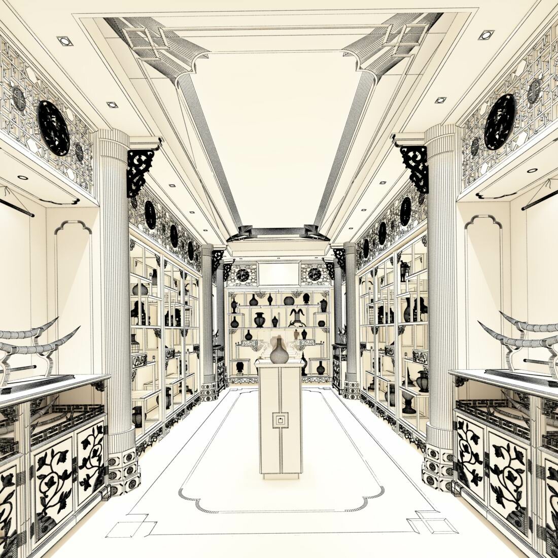 ArtStation - Antique Sale Showroom 2 | Resources