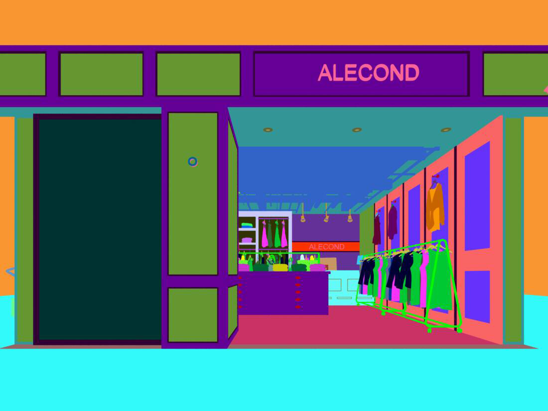 ArtStation - Arcade - Stores - Female clothes shop 125 | Resources