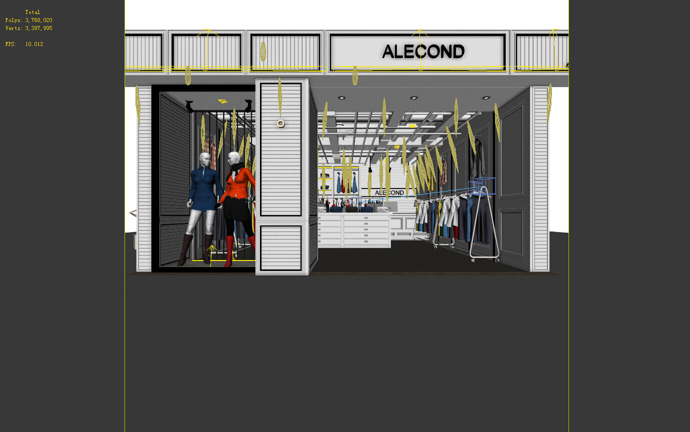 ArtStation - Arcade - Stores - Female clothes shop 125 | Resources