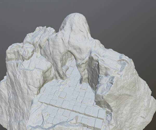 ArtStation - print Statue_gate_STL | Resources