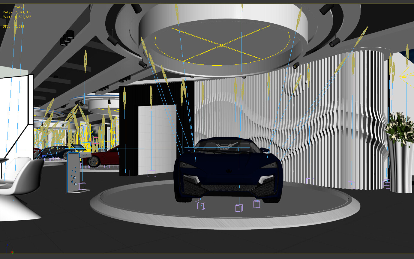 ArtStation - Business - Shop - Auto Showroom - 9454 | Resources