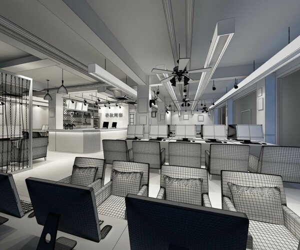 ArtStation - Business - Internet cafes - Internet cafes - 9413 | Resources