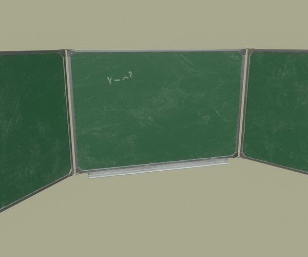 ArtStation - Chalkboard | Game Assets