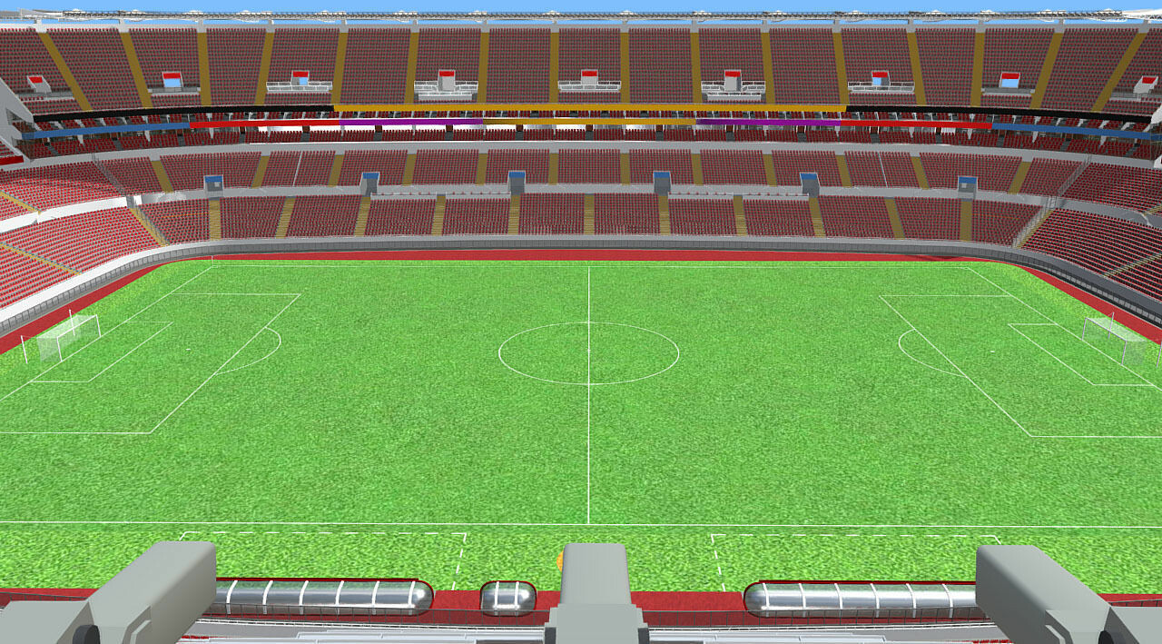 ArtStation - Fictional old stadium: Football club arena | Resources