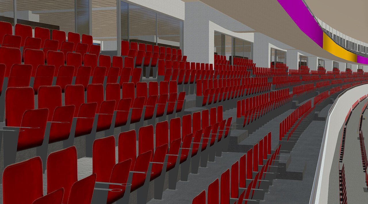 ArtStation - Fictional old stadium: Football club arena | Resources