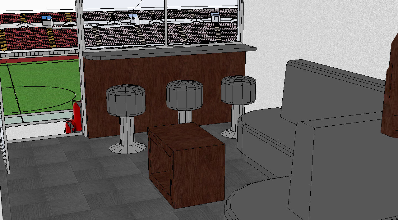 ArtStation - Fictional old stadium: Football club arena | Resources