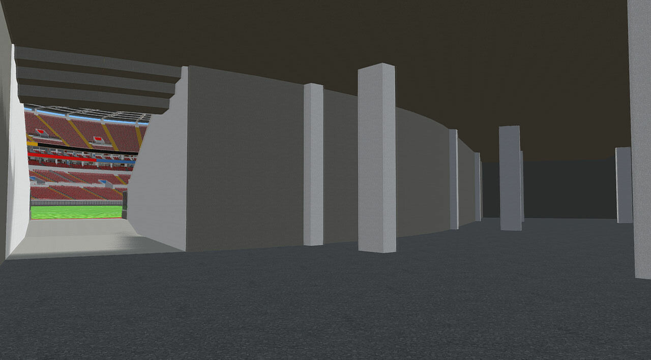 ArtStation - Fictional old stadium: Football club arena | Resources