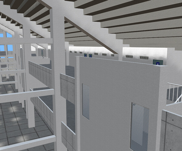 ArtStation - Fictional old stadium: Football club arena | Resources